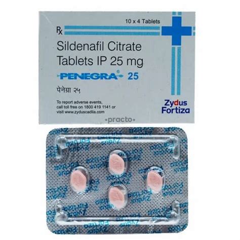 Penegra 25 Mg, 50mg ,100 Mg Tablets, Viagra, Sildenafil Citrate Tablets ...