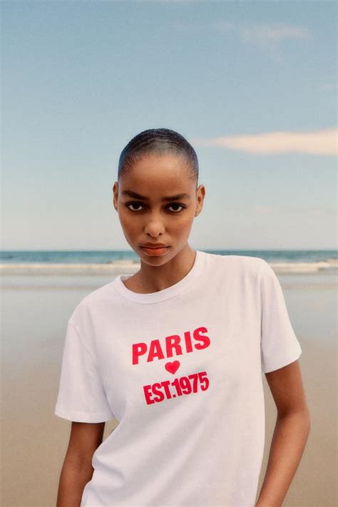 자라 텍스트 티셔츠 위시버킷