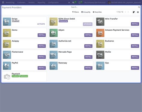Odoo Website Paystack Payment Acquirer WebKul