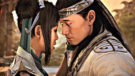 Mk1 Kitana And Liu Kang Kiss Romance Scene Mk12 2023 Mortal Kombat 1 Youtube