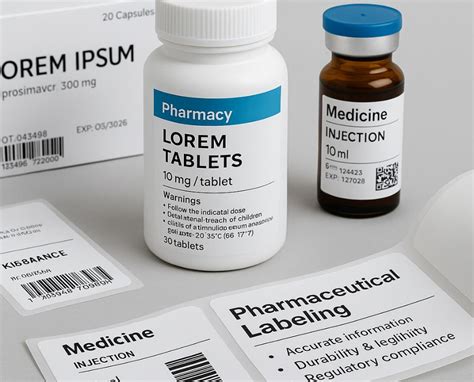 Etiquetado Farmacéutico Exigencias Normativas Y Soluciones