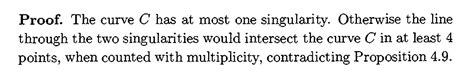 Algebraic Geometry Could Anyone Explain Why Singular Cubic Has Only