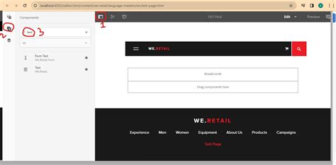 Creating And Editing A Page In Aem Sankham Technologies