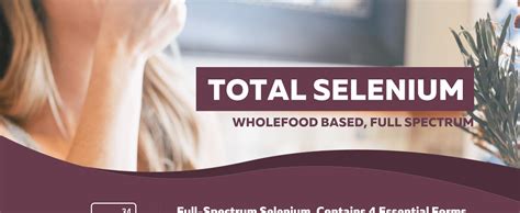 Total Selenium 200 Mcg Plant Based Selenium Triquetra™