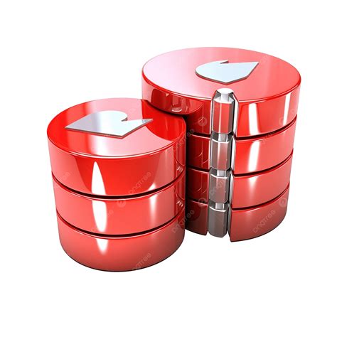 3d Database Security Png Illustration 3d Illustration Server Security