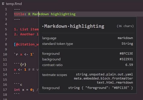 wrong comment type in rmarkdown yaml frontmatter · issue 249