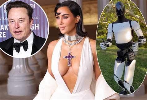 Kim Kardashian Shows Off Tesla Robot Right After Getting A Cybertruck