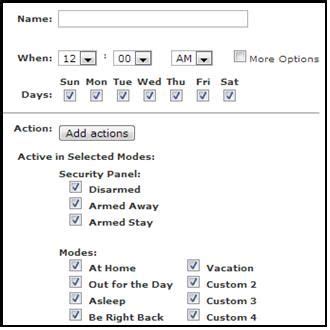 Setting Up Modes With ADT Pulse