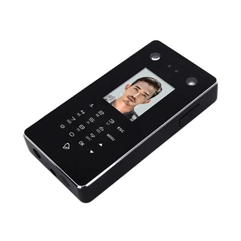 2 8inch Biometric Facial Face Recognition Access Control And Card Time Attendance Device