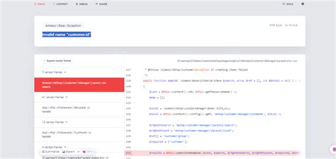 invalid name customer id error · issue 265 · aimeos ai admin jqadm