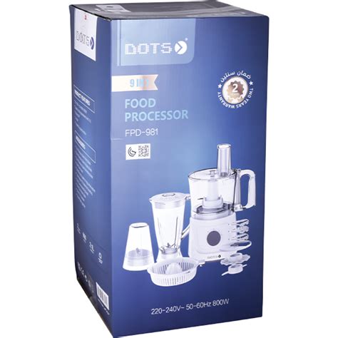 Dots Food Processor 2 1l 800w Fpd 981