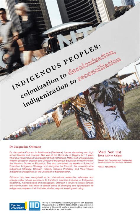 Indigenous Peoples Colonization To Decolonization Indigenization To