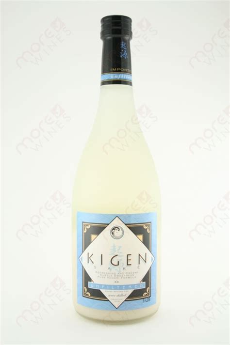 Kigen Sake Unfiltered 720ml Morewines