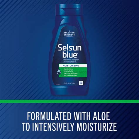 Selsun Blue Moisturizing Antidandruff Shampoo With Aloe