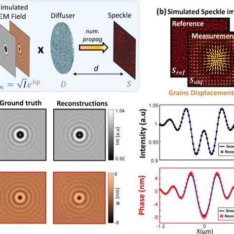 technique description based on numerical simulations for phase and