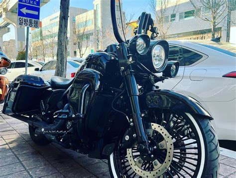 로드킹 클래식 촐로 작업입니다 앞 21인치 팻스포크 피쉬테일 1인 Nickys Shop 준커스텀