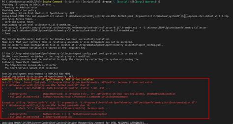 Windows Server 2019 Core Patch Triggered Splunk Otel Collector Startup Errors Splunk
