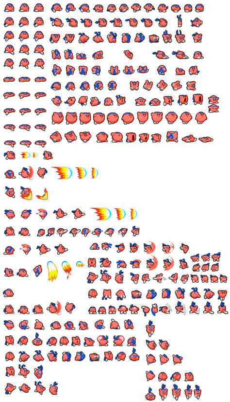 Jade Kirby Fc Sprite Sheet Beta Design By Riverana On Deviantart