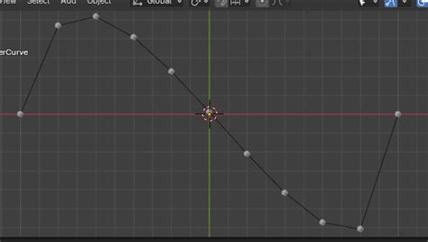 Geometry Nodes Resampling Points Along A Curve With Orthographic Projection Blender Stack