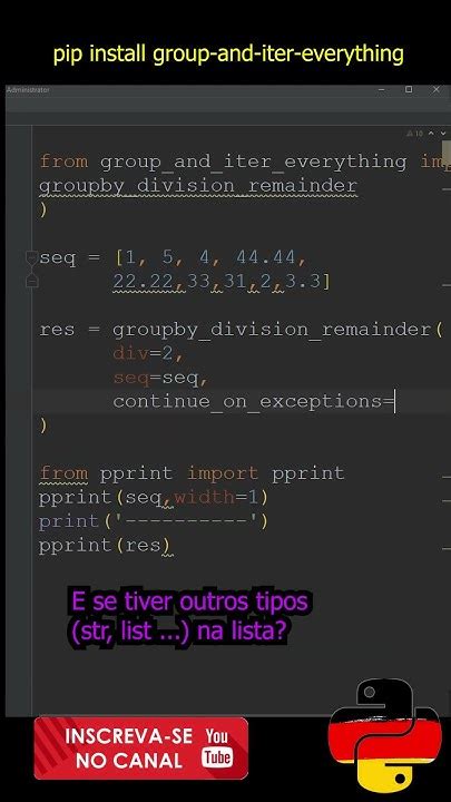 Como Agrupar Valores Pelo Resto Da Divisão Em Python Youtube