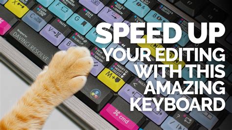 Speed Up Your Editing And Color Grading With The Logickeyboard For DaVinci Resolve YouTube