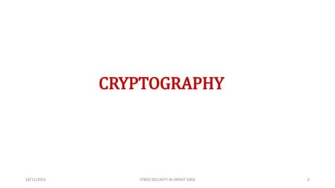 Sample Presentation On Cryptography And Its Use A Symmetric And