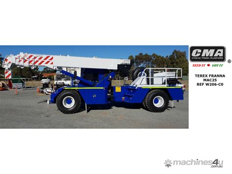 Used 2022 Terex 4wd Mac25 Franna Cranes 950023