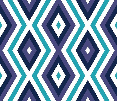 Abstract Striped Geometric Seamless Pattern With Rhombus Shapes Mosaic Tile Background