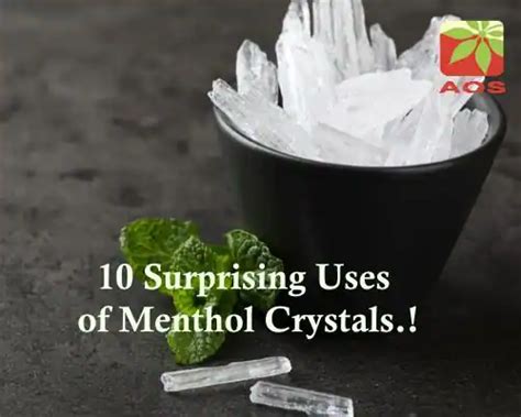 Menthol Crystals 10 Practical Uses And Natural Remedies Aos Blog
