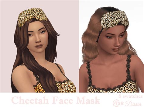 The Sims Resource Cheetah Face Mask