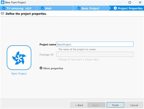 developing a tizen web application with the react framework and hot