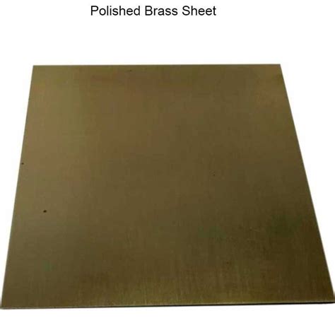 Polished Brass Sheets Square Thickness 15 Mm At Rs 450piece In