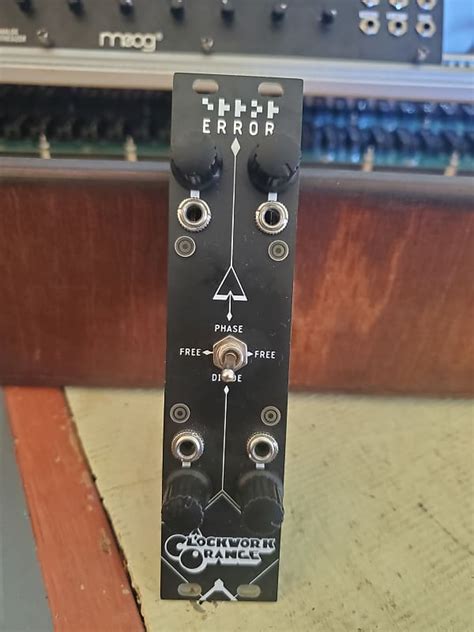 Error Instruments Clockwork Orange Black Reverb