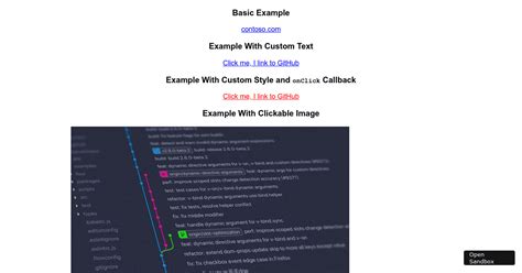 React Seucre Link Examples Forked Codesandbox