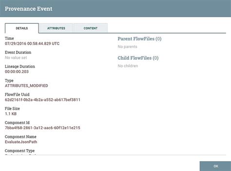 103 Apache Nifi Flowfile Provenance Calculated Systems