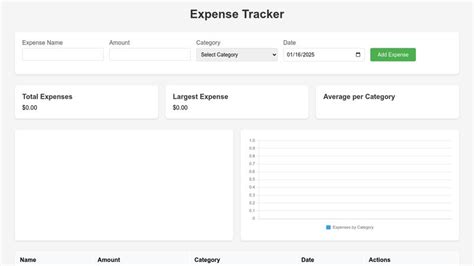 Expense Tracker