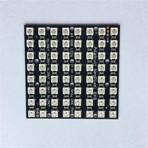 Adafruit Neopixel 8x8 Led Matrix With Arduino Individually 47 Off