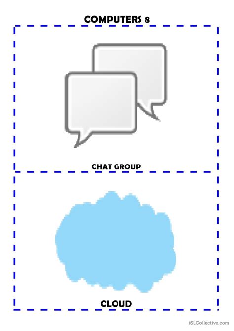 Computers Flash Cards 8 8 Vocabulary English ESL Worksheets Pdf Doc