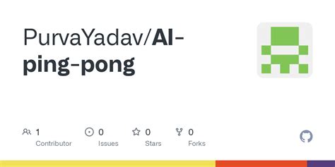 GitHub PurvaYadav AI Ping Pong