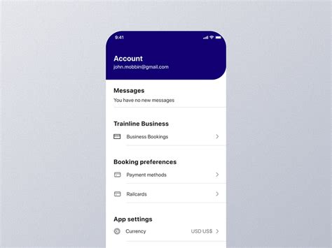 Account Mobile App Ui By Ui Ants On Dribbble