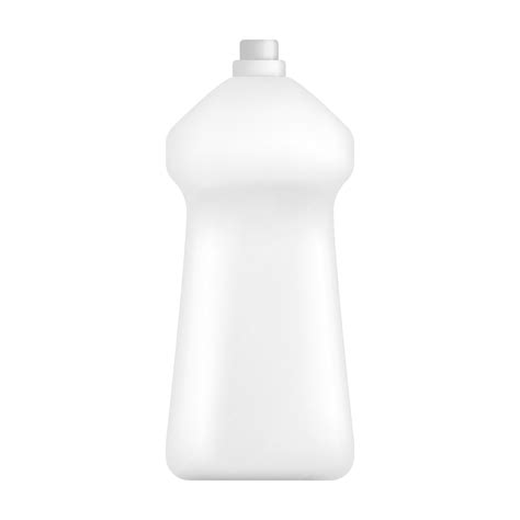 세탁 세제 모형의 플라스틱 병 흰색 배경에 격리된 웹 디자인을 위한 세탁 세제 벡터 모형의 플라스틱 병에 대한 현실적인 그림 프리미엄 벡터