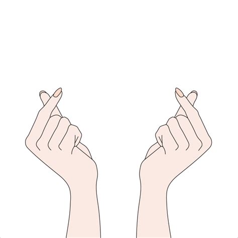 [졔미있는손그림 양손 손가락하트Ⅱ] 네이버 블로그