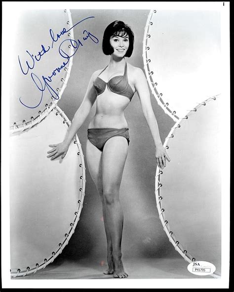 Yvonne Craig 60s Tv Batgirl Looking Sexy Bikini Deceased Signed 8x10