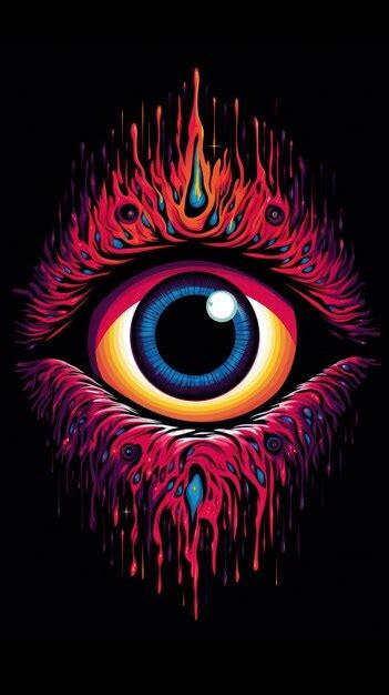 Psychedelic Eye Graphics Images Free Download On Freepik