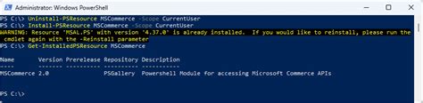 mscommerce powershell module 2 0 released icewolf blog