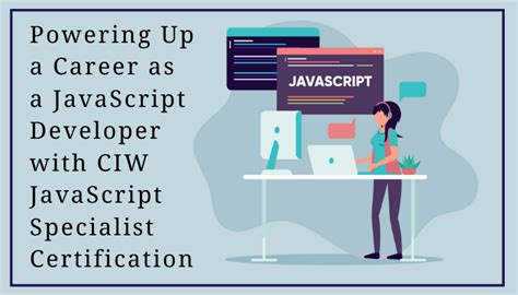 why ciw javascript specialist 1d0 735 certification matters