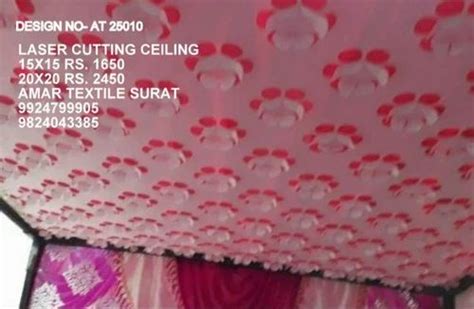 Fancy Laser Cut Ceiling For Mandap For Outdoor Size 15x15 And 20x20