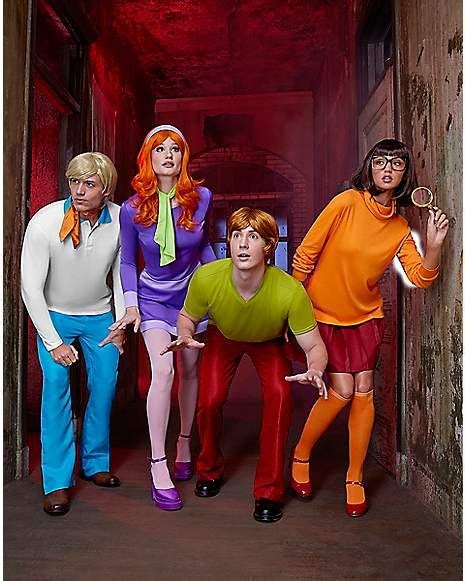 Adult Velma Costume Scooby Doo Velma Costume Scooby Doo Halloween