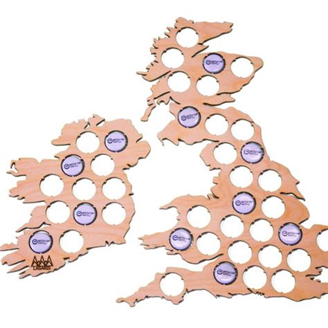 Beer Bottle Beer Cap Map Bottle Cap Map Collection Beer T Etsy