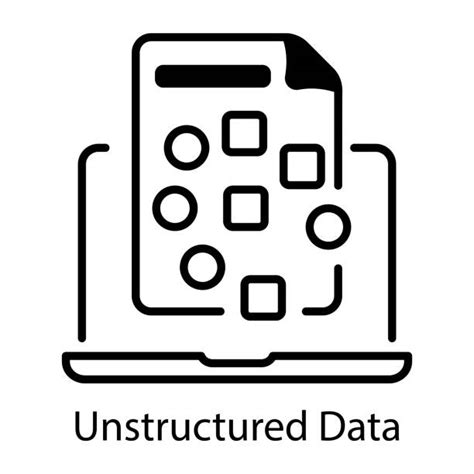 210 Unstructured Data Illustration Stock Illustrations Graphiques Vectoriels Libre De Droits